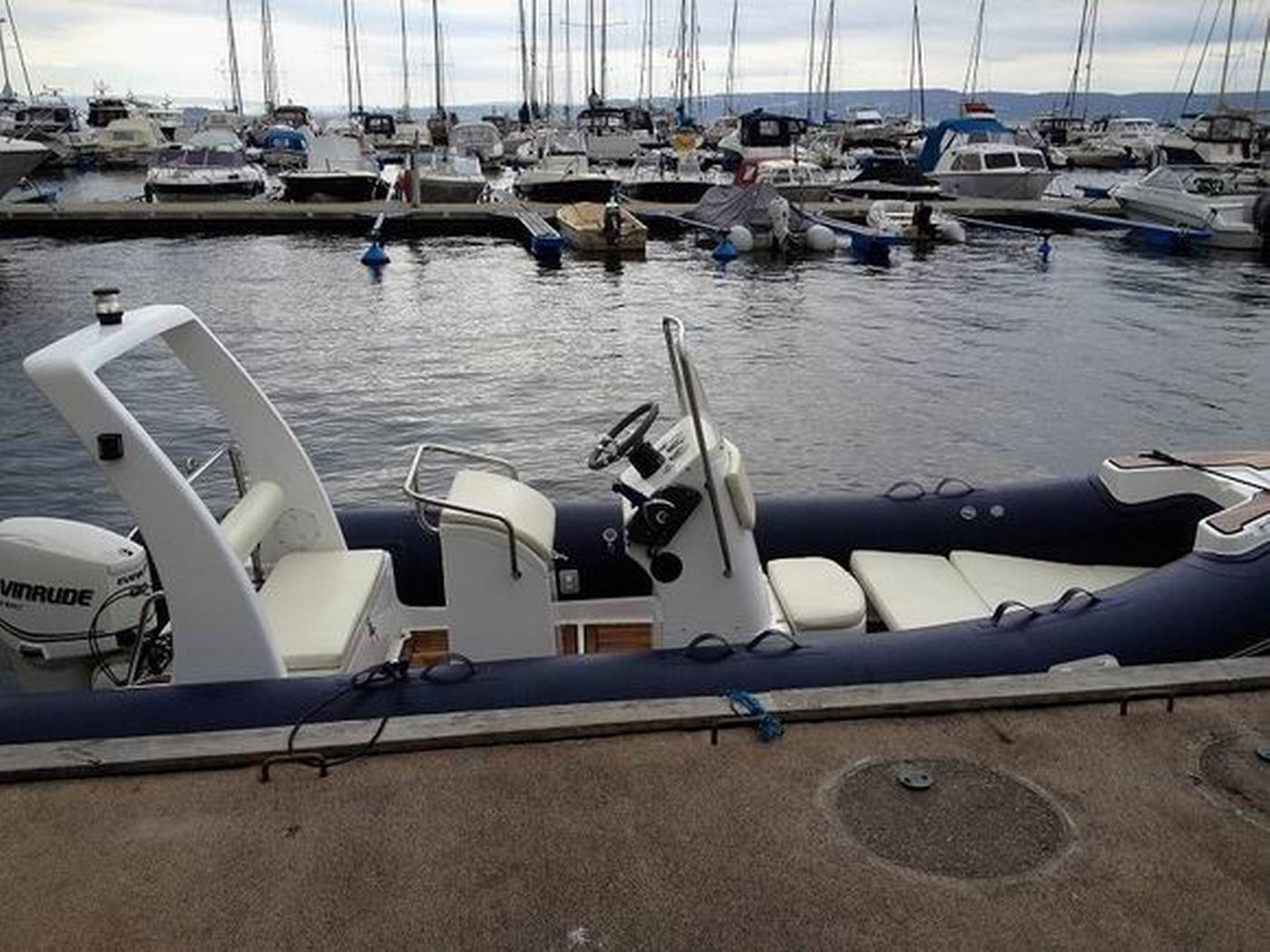 520cm panga boat PVC big width inflatable rib boat rib520A with sunbed ...