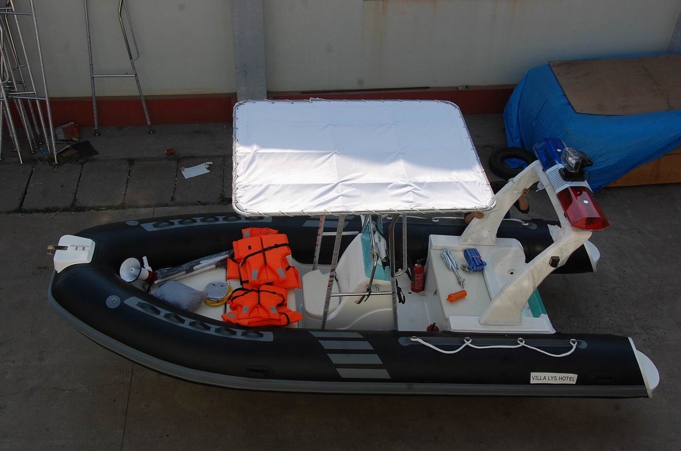 235 KGS Largest Inflatable Boat , Simple Design Inflatable Fishing ...