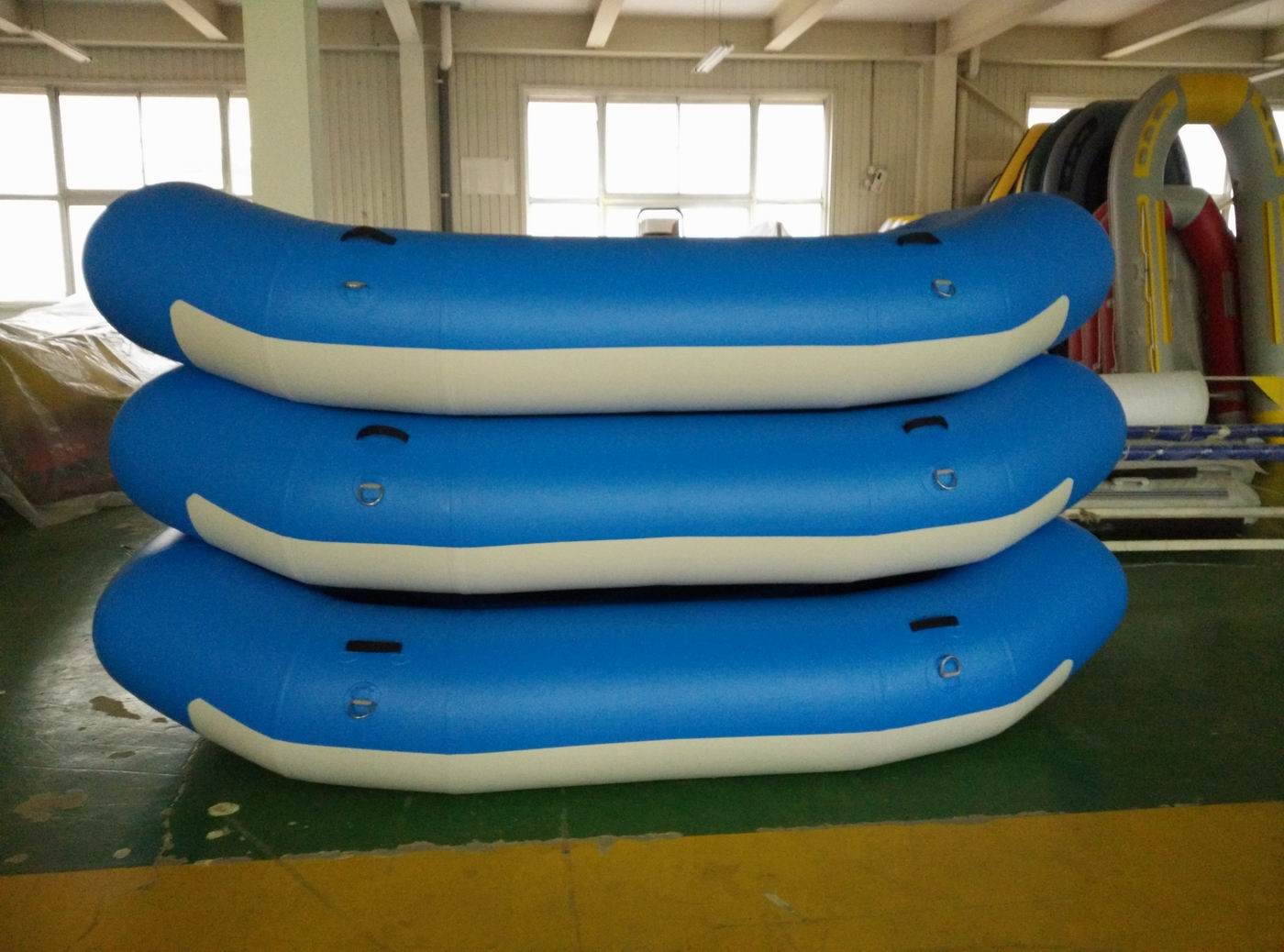 Professional Inflatable Water Rafts , Anti Collision Durable Inflatable ...