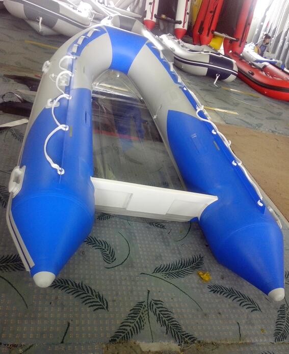 4 Person Transparent Inflatable Boat / Kayak / Canoe All Colors 154cm Width